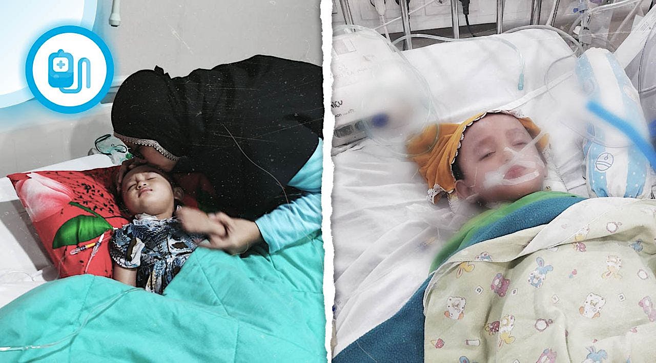 URGENT! Bantu Seika Lawan RADANG OTAK