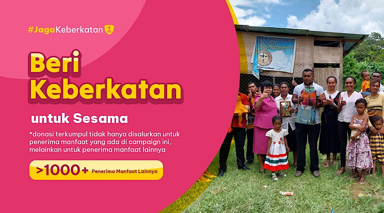 Berbagi Berkat Bantu Ratusan Pendeta di Pelosok