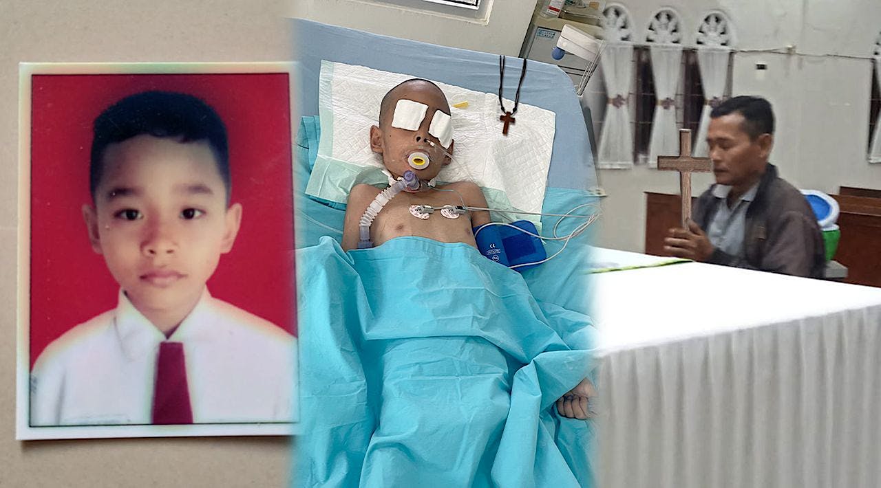 Adit (11) Koma Lawan Kanker Langka & Penyakit Otak