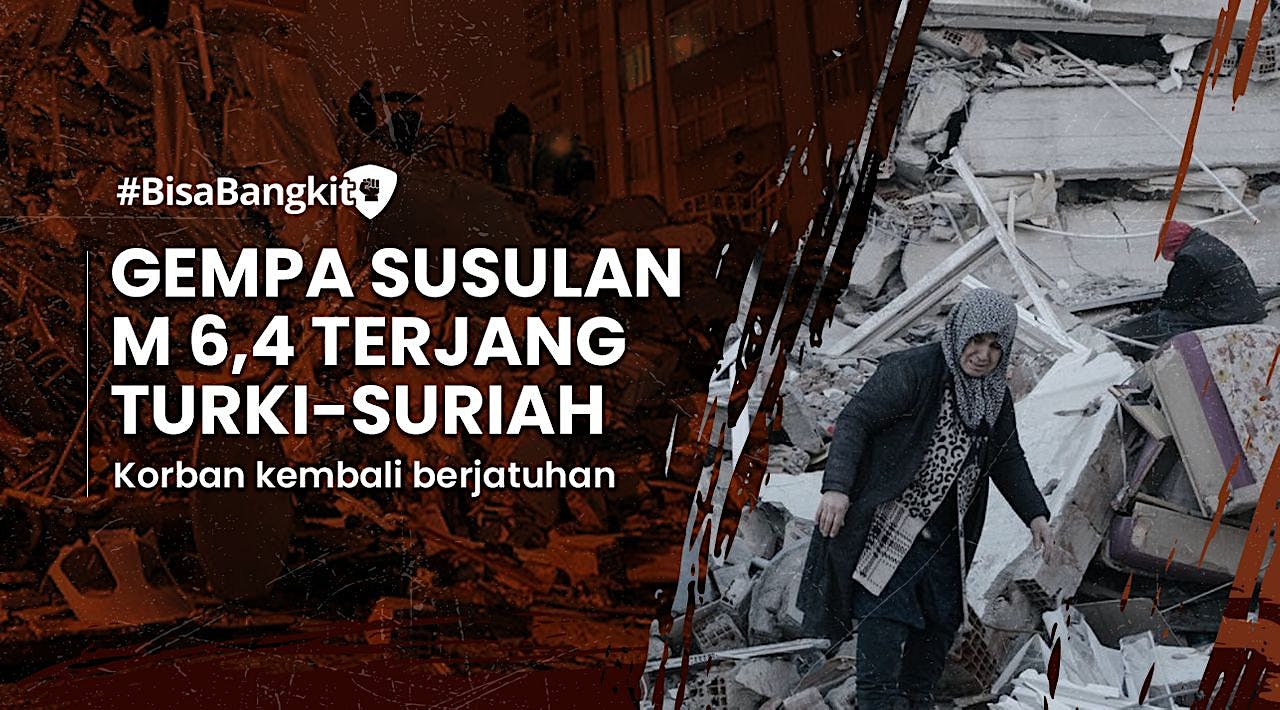 URGENT Solidaritas Bantu Korban Gempa Turki-Suriah