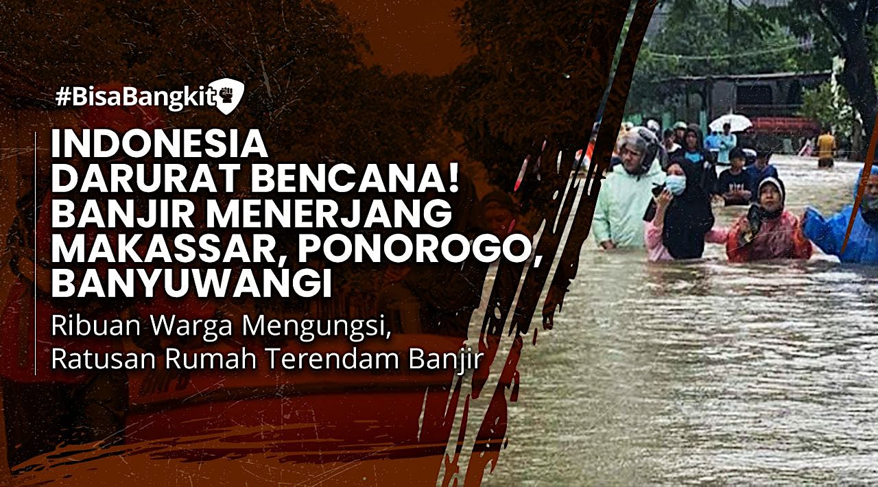 DARURAT! Solidaritas Bantu Korban Banjir Indonesia