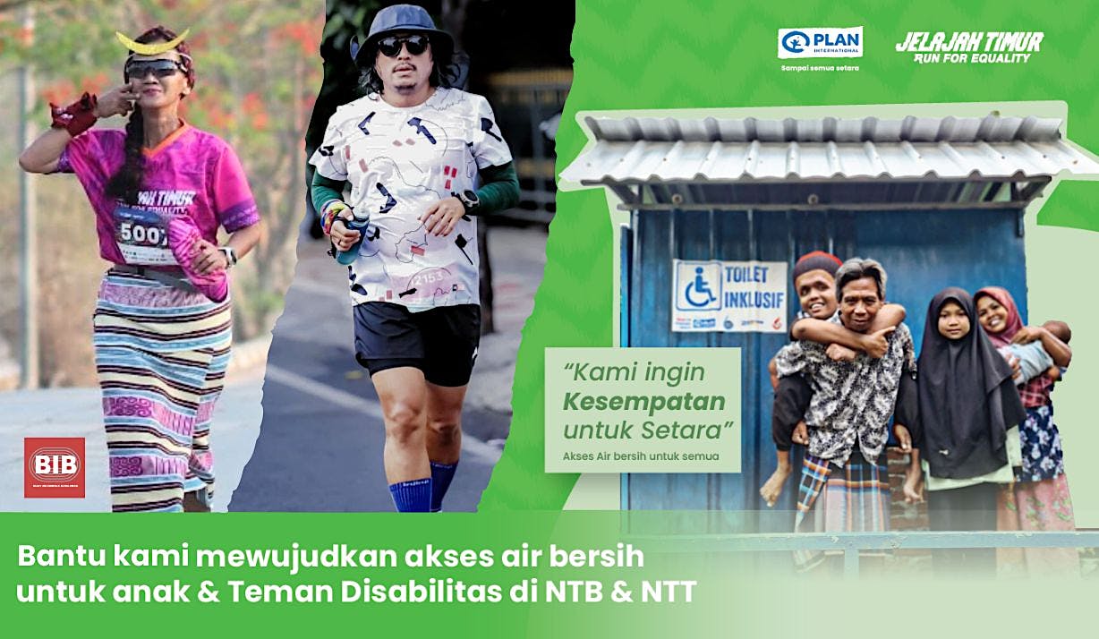 BIB Bantu Akses Air Bersih Warga NTB-NTT
