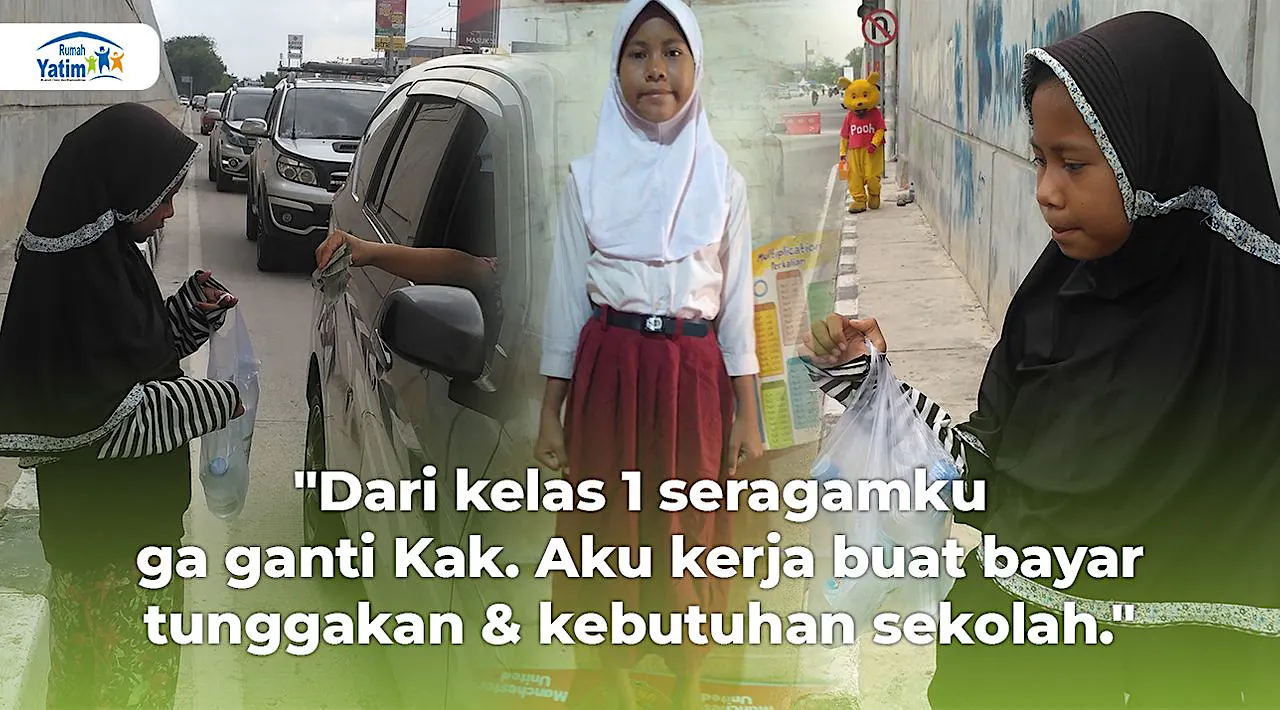 Ifani, Anak 9Th Jualan Air Minum Demi Seragam Baru